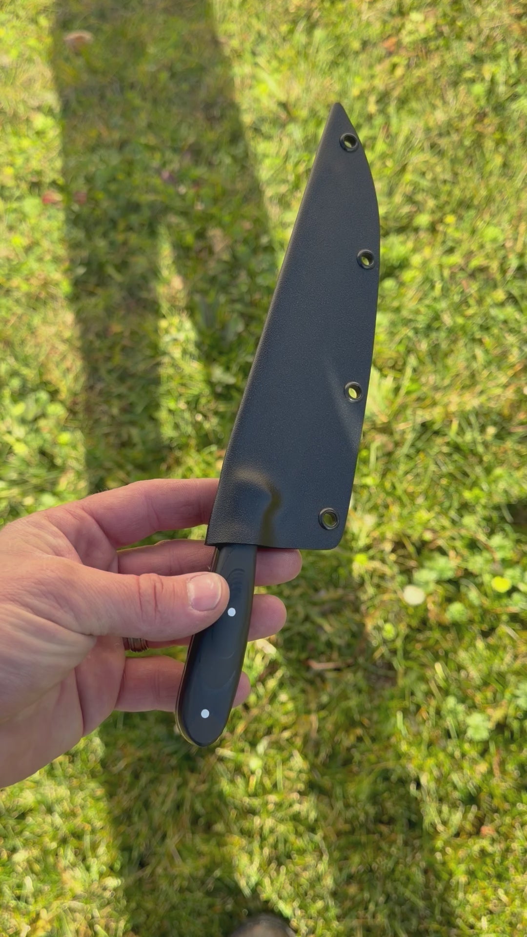 Midsize Panfish fillet in black grip fusion – D Mello Knives